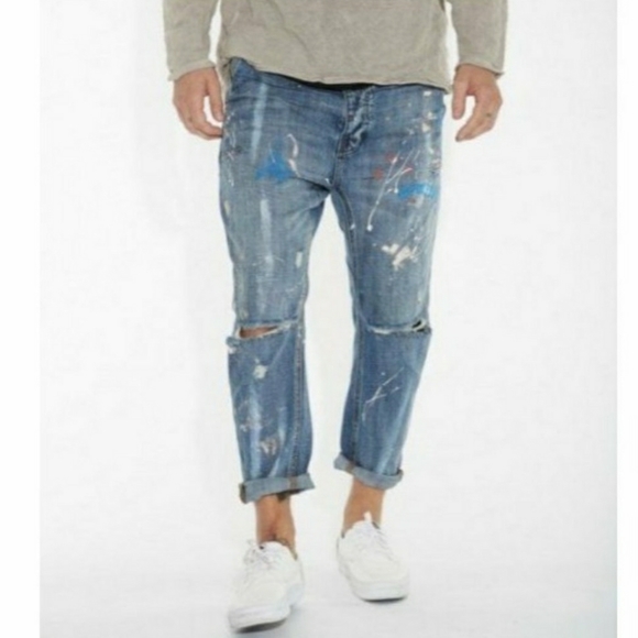 One Teaspoon | Jeans | Man X One Teaspoon Mens Mr Brown Jeans 29r Blue ...